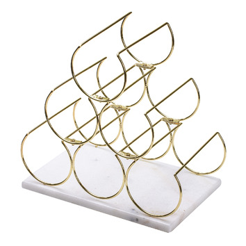 Emerson Marble Wine Rack | Temple & Webster