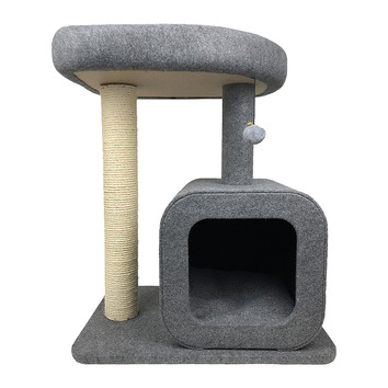 ScratchingPost Grey Figaro Cat Scratching Post | Temple & Webster