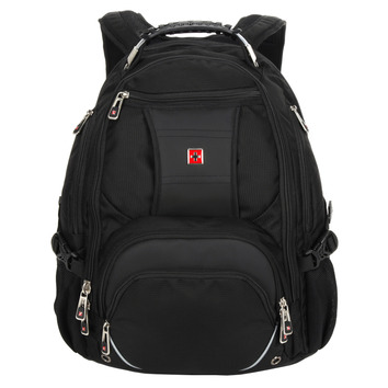 Swisswin 50cm Black SW9371 Travel Backpack | Temple & Webster