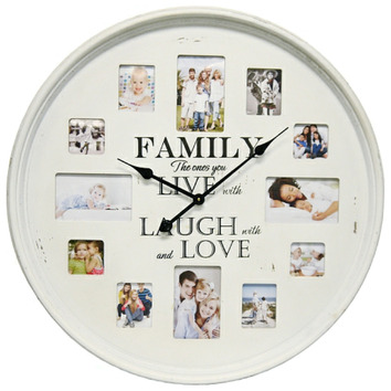 K'sHomewares&Decor 78cm Family Wall Clock | Temple & Webster