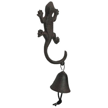 K'sHomewares&Decor Lizard Metal Doorbell | Temple & Webster