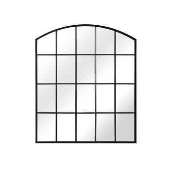 Industrial Arched Window Mirror | Temple & Webster