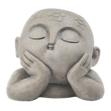 K'sHomewares&Decor Monk Head Planter | Temple & Webster