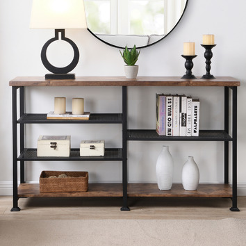 EvieHome Eser 4 Tier Console Table | Temple & Webster