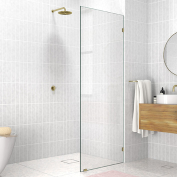 PrincipleArc Ivy Glass Shower Screen | Temple & Webster