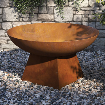 MilkcanProducts Marrakesh 80 Rust Fire Pit | Temple & Webster
