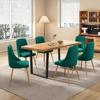 Ever Dreaming Living 6 Seater Clarke Dining Table & Chair Set | Temple ...
