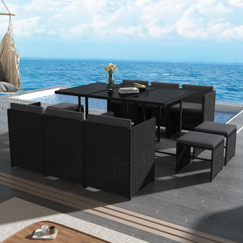 Ever Dreaming Living 10 Seater Beauchamp Outdoor Dining Set | Temple ...