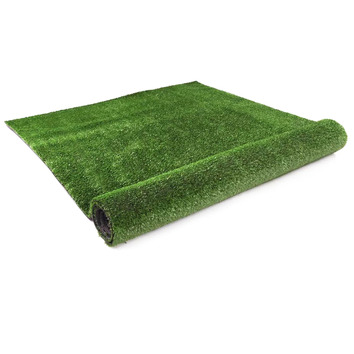 Olive Green Low Pile Artificial Grass | Temple & Webster