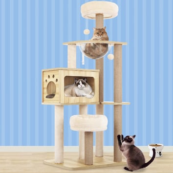 HoxtonRoom 144cm Bela Cat Tree | Temple & Webster