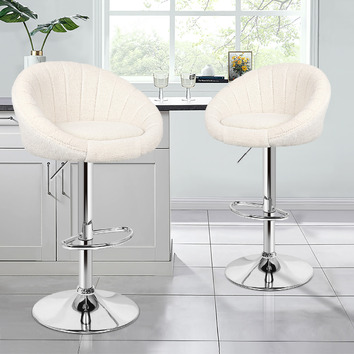 HoxtonRoom Naomi Adjustable Bar Stools | Temple & Webster