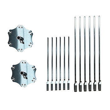 Saxa Rotisserie Kebab Skewer Wheel | Temple & Webster
