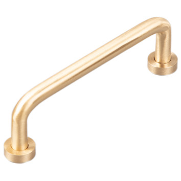 Rosa Brass Cabinet Handle | Temple & Webster