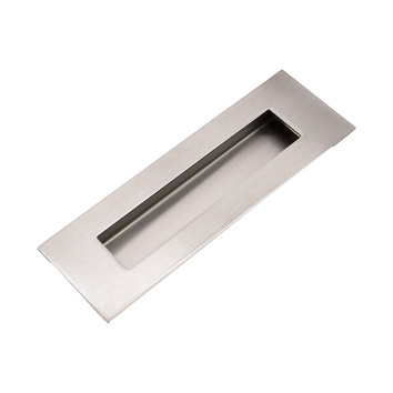 Manovella Stainless Steel Flush Pull Door Handle | Temple & Webster