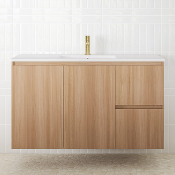ArchitecturalDesigner Jane 1200mm Single Vanity with Basin | Temple ...