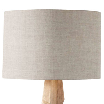 RosebyLifestyleProducts Stone Linen Lamp Shade | Temple & Webster