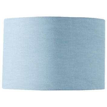 RosebyLifestyleProducts Light Blue Linen Lamp Shade | Temple & Webster