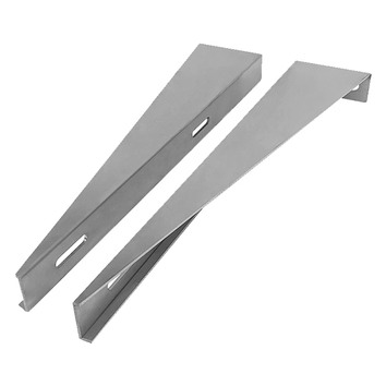 2 Piece Wall Hung Concealed Bracket Set | Temple & Webster