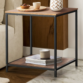 LivingFusion Lexi 2 Tier Side Table | Temple & Webster