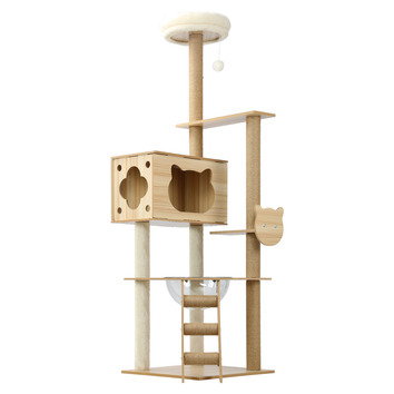 LivingFusion 162cm Ketch Cat Scratching Tree | Temple & Webster