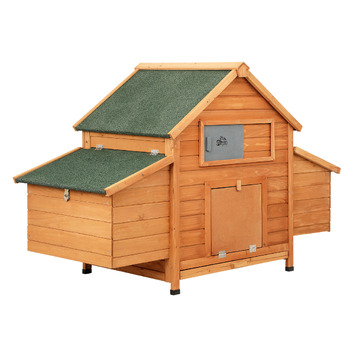 LivingFusion Elachi Chicken Coop & Rabbit Hutch | Temple & Webster