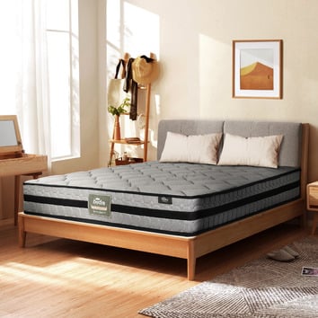 LivingFusion Cartman 7 Zone Spring Mattress | Temple & Webster