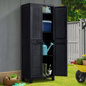 LivingFusion Henry Outdoor Storage Cabinet | Temple & Webster