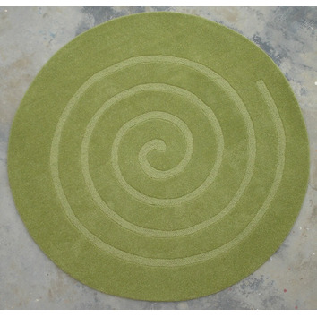 Boulevarde Rugs Swirl Green Rug | Temple & Webster