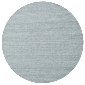 Platinum Sedric Hand-Woven Indoor/Outdoor Round Rug | Temple & Webster