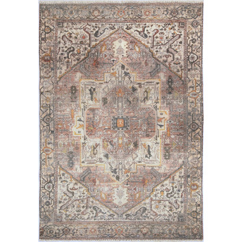 WildYarn Nomad Cairo Hand-Knotted Wool Rug | Temple & Webster