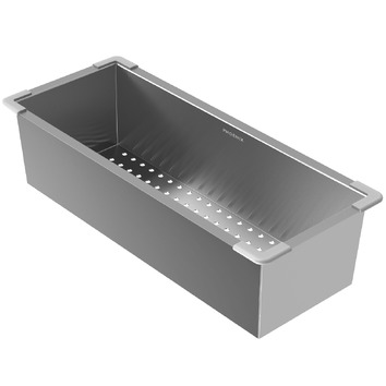 Series 430mm Stainless Steel Kitchen Sink Colander | Temple & Webster