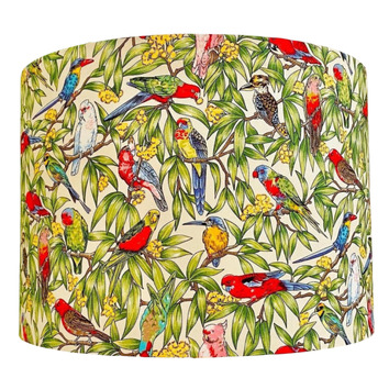 Beige Australian Birds Lamp Shade | Temple & Webster