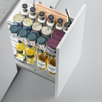 45cm Pull-Out Kitchen Cupboard Organiser | Temple & Webster