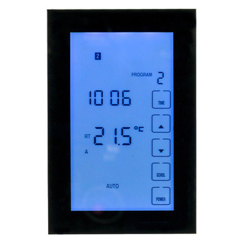 Premium Glass Vertical Dual Digital Timer & Thermostat | Temple & Webster