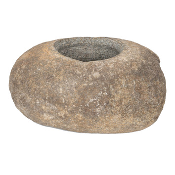 Small Stone Bowl Planter | Temple & Webster