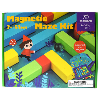 Tookyland 51 Piece Magnetic Maze Puzzle | Temple & Webster