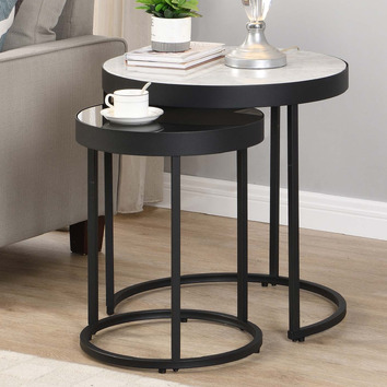 Cassington_Home 2 Piece Hagano Nesting Side Table Set | Temple & Webster