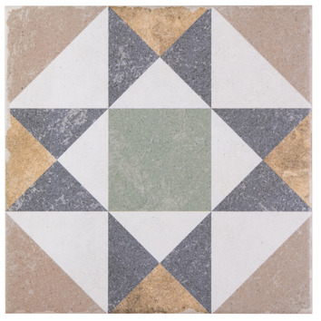 CoveTiles Cowell Kenitra Decorative Matt Tile Swatch | Temple & Webster
