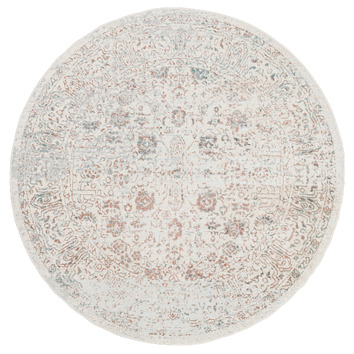 Vespera Rye Traditional Round Rug | Temple & Webster