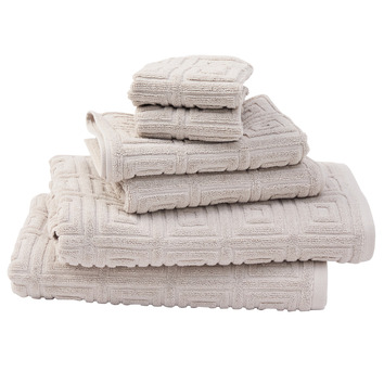 JaysonBrunsdon 6 Piece Roman Combed Cotton Bathroom Towel Set | Temple ...
