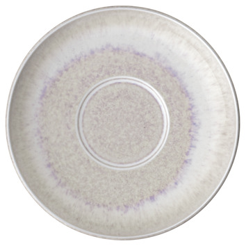 Perlemor Sand 16cm Porcelain Coffee Saucer | Temple & Webster