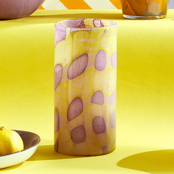 Checkers Glass Vase | Temple & Webster