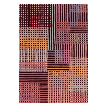 Asiatic Red Aspect Hand-Tufted Wool Rug | Temple & Webster