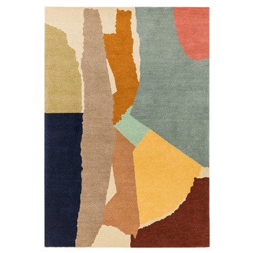 Reef Abstract Hand-Tufted Wool Rug | Temple & Webster