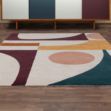 Reef Connect Hand-Tufted Wool Rug | Temple & Webster