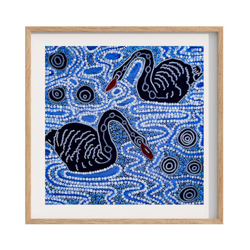 Maali on The Derbal Yerrrigan Framed Paper Print Wall Art | Temple ...