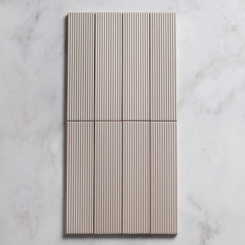 Hiroshi Stripe Shadow Tile Sample | Temple & Webster