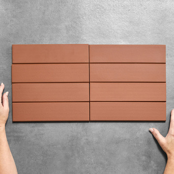 Sienna Matt Subway Terracotta Tile | Temple & Webster