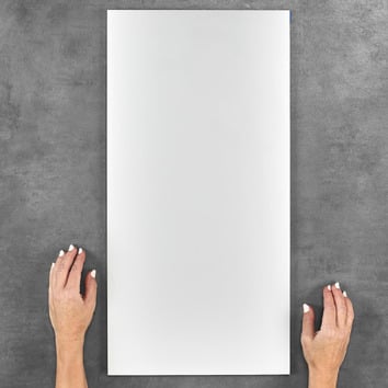 Elena Tiles Grace Gloss White Rectangle Ceramic Tile | Temple & Webster