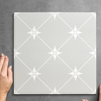 Chelsea Grey Decorative Porcelain Tile | Temple & Webster
